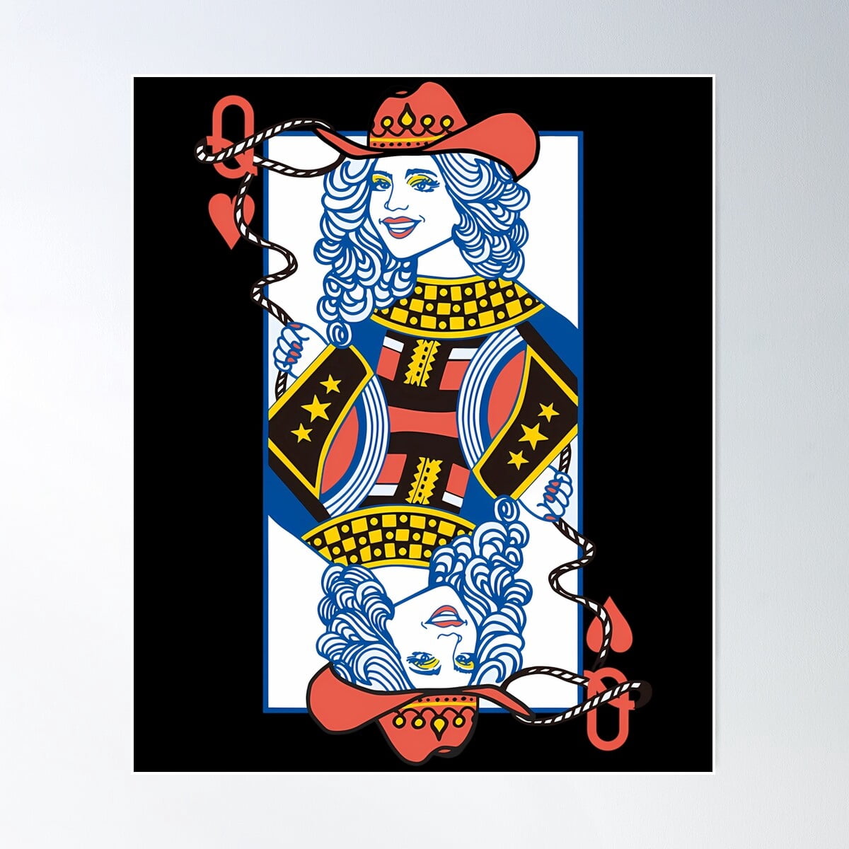 Queen Cowboy Carter 2 Poster Wall Art, Modern Wall Decor For Living ...