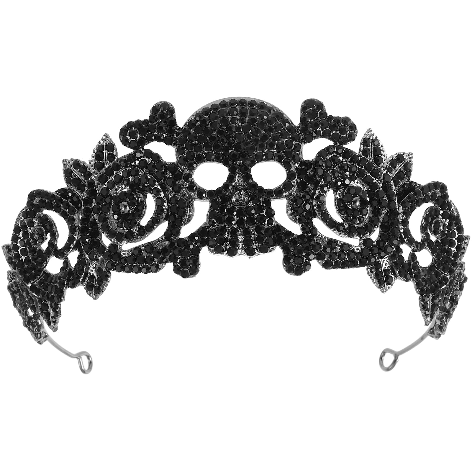 Queen Crown Rhinestone Crown Hair Crown Hair Hoop Crown Skull Hair Hoop ...