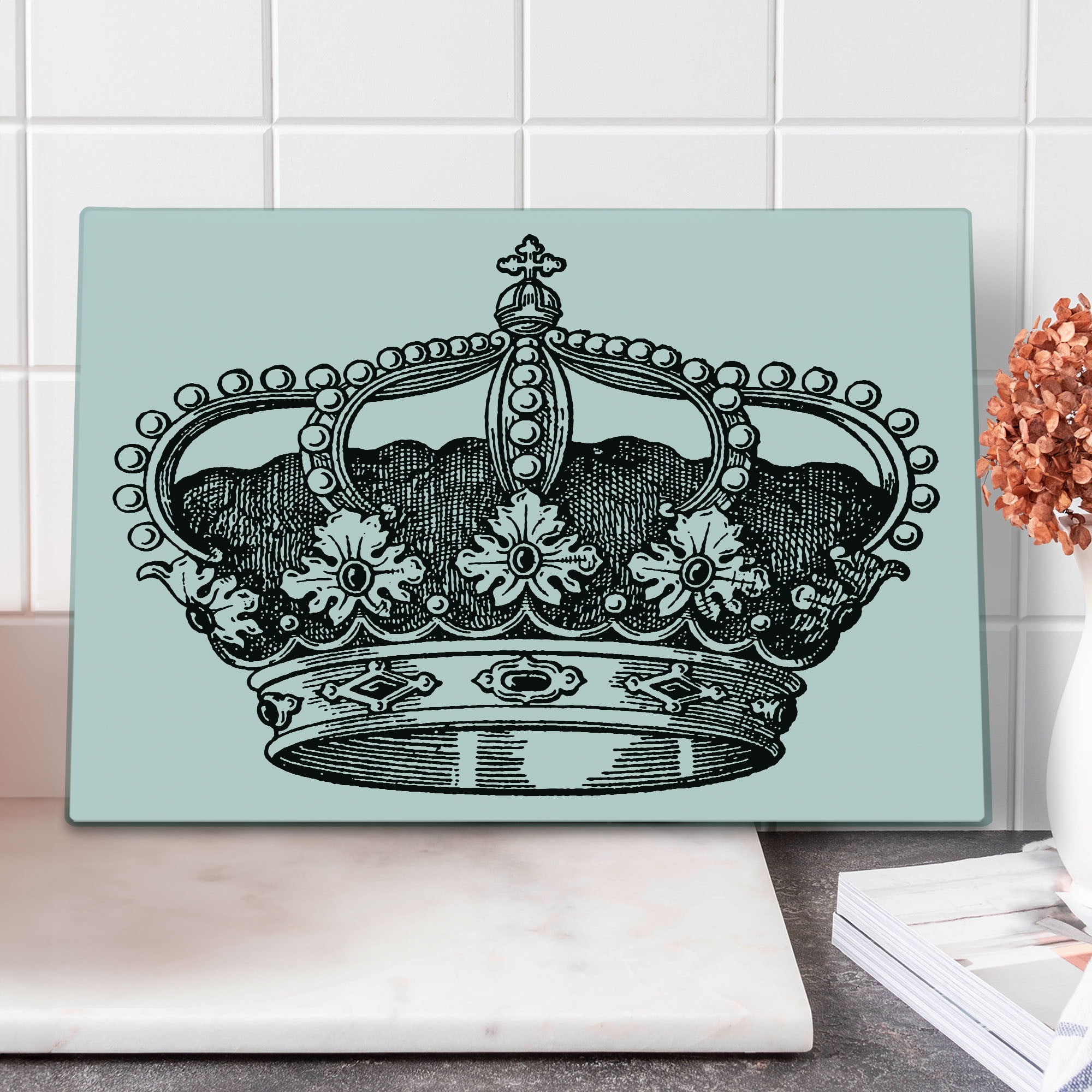 Queen Cutting Board, Antique Royal Crown Kingdom Emperor Ruler Czar ...