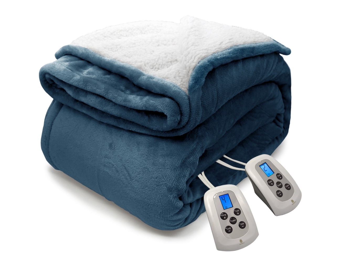 Electric Queen Blanket, Heated Throw with 10 Heat Settings & Dual ...