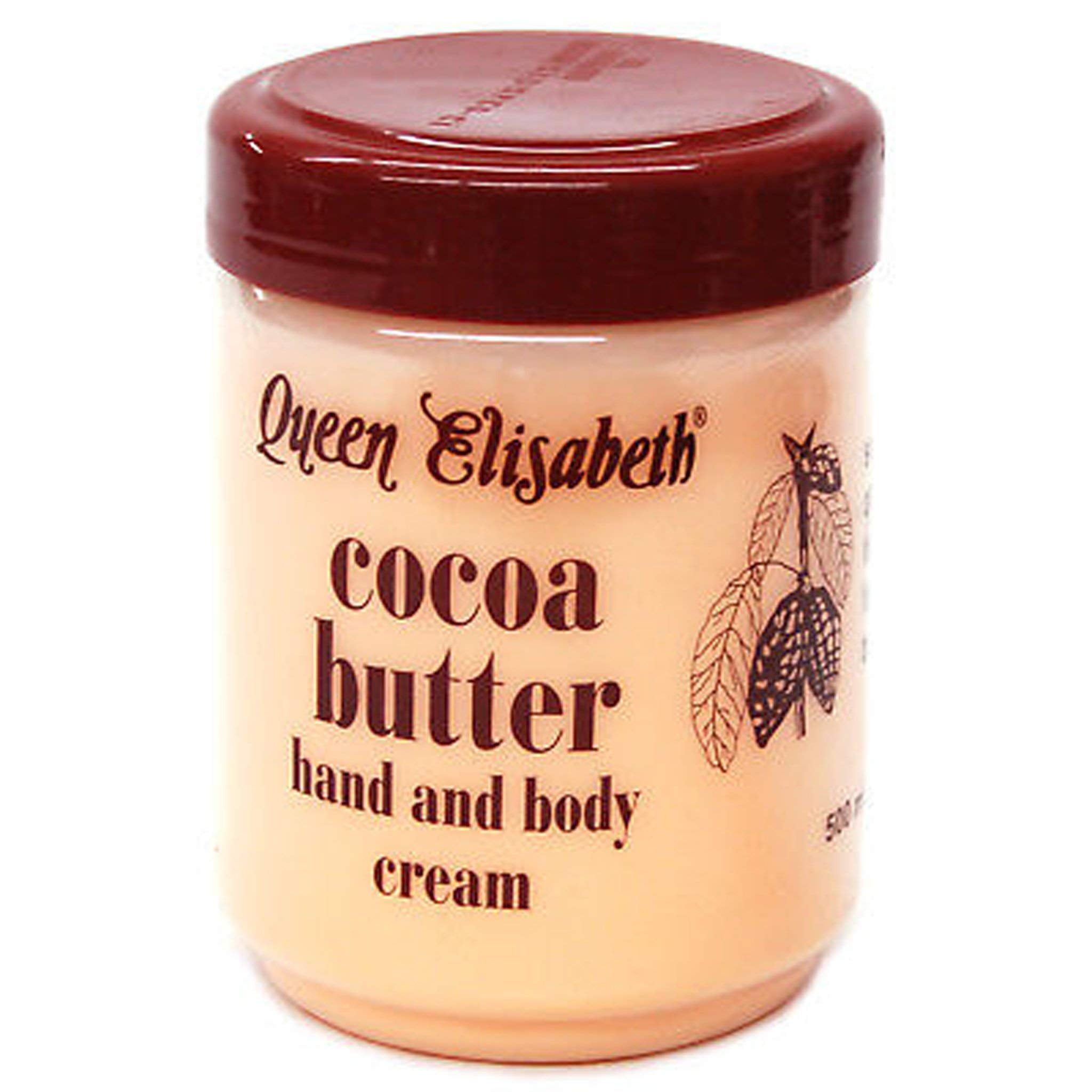 Queen Elisabeth Cocoa Butter SBF3 Hand and Body Cream 500 ml - Walmart.com