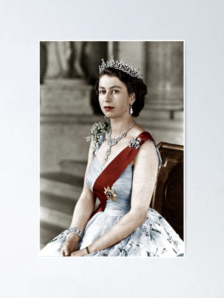 Queen Elizabeth Fashion Art Decor Frame - Walmart.com