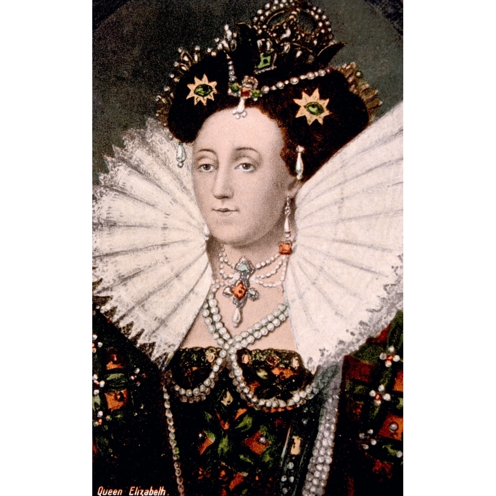 Queen Elizabeth I History Poster Print - Walmart.com