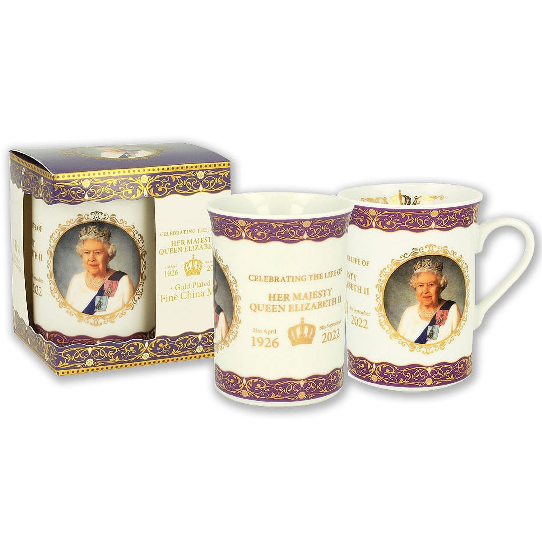 Queen Elizabeth II Commemorative Lippy Mug - Walmart.com