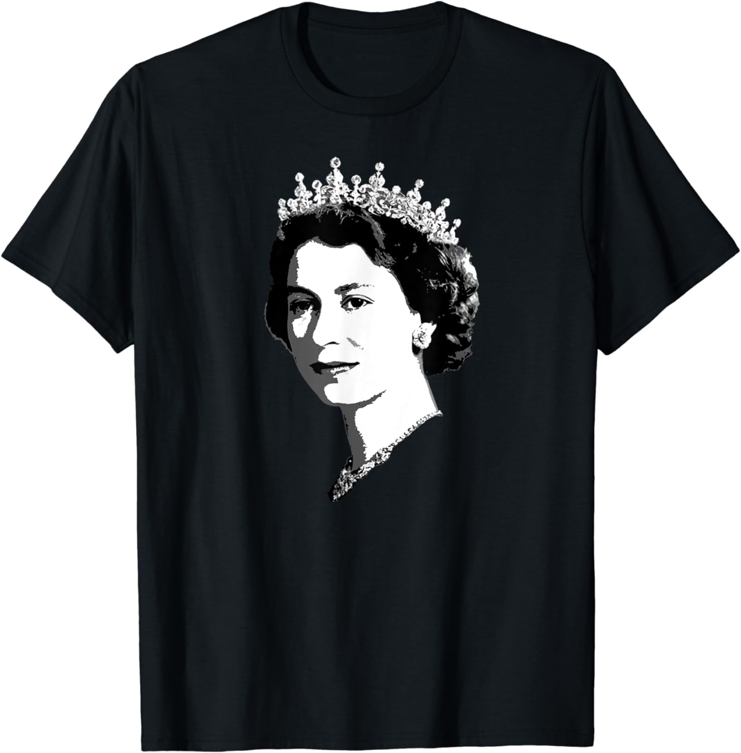 Queen Elizabeth II England Meme TShirt British Crown Britain - Walmart.com