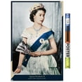 Queen Elizabeth II - Queen Wall Poster, 22.375" x 34" - Walmart.com
