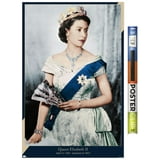 Queen Elizabeth II - Queen Wall Poster, 22.375" x 34" - Walmart.com
