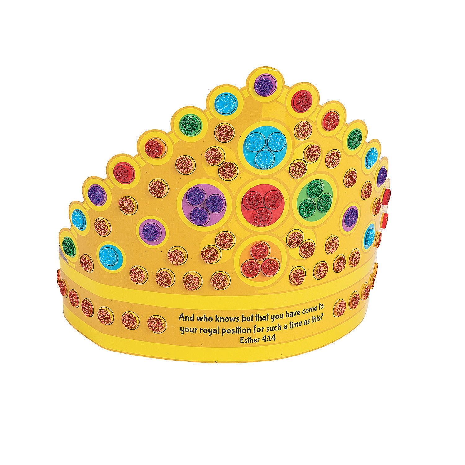 Queen Esther Mosaic Crown Craft Kit, Craft Kits, Sign Decoration Craft ...