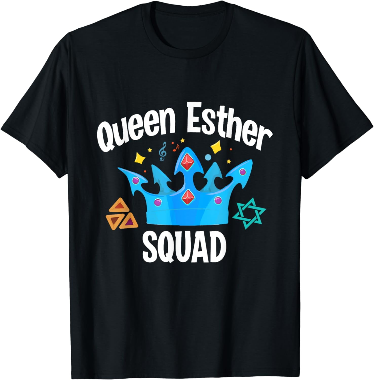 Queen Esther Squad - Funny Purim Happy Costume T-Shirt - Walmart.com