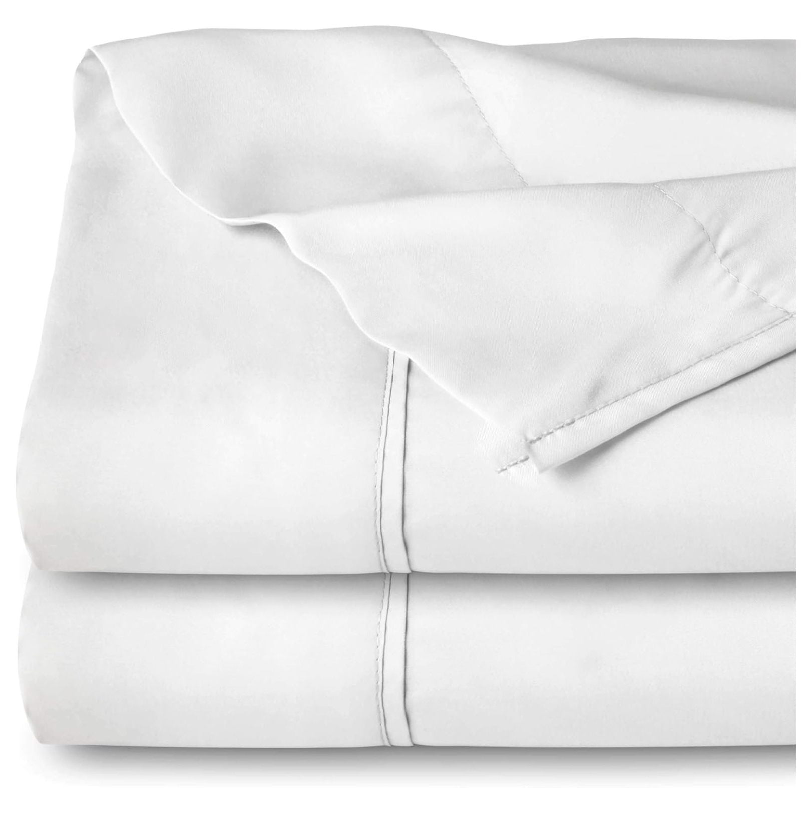 Queen Flat Sheet - Premium 1800 Ultra-Soft Top Sheet - Hotel Luxury ...