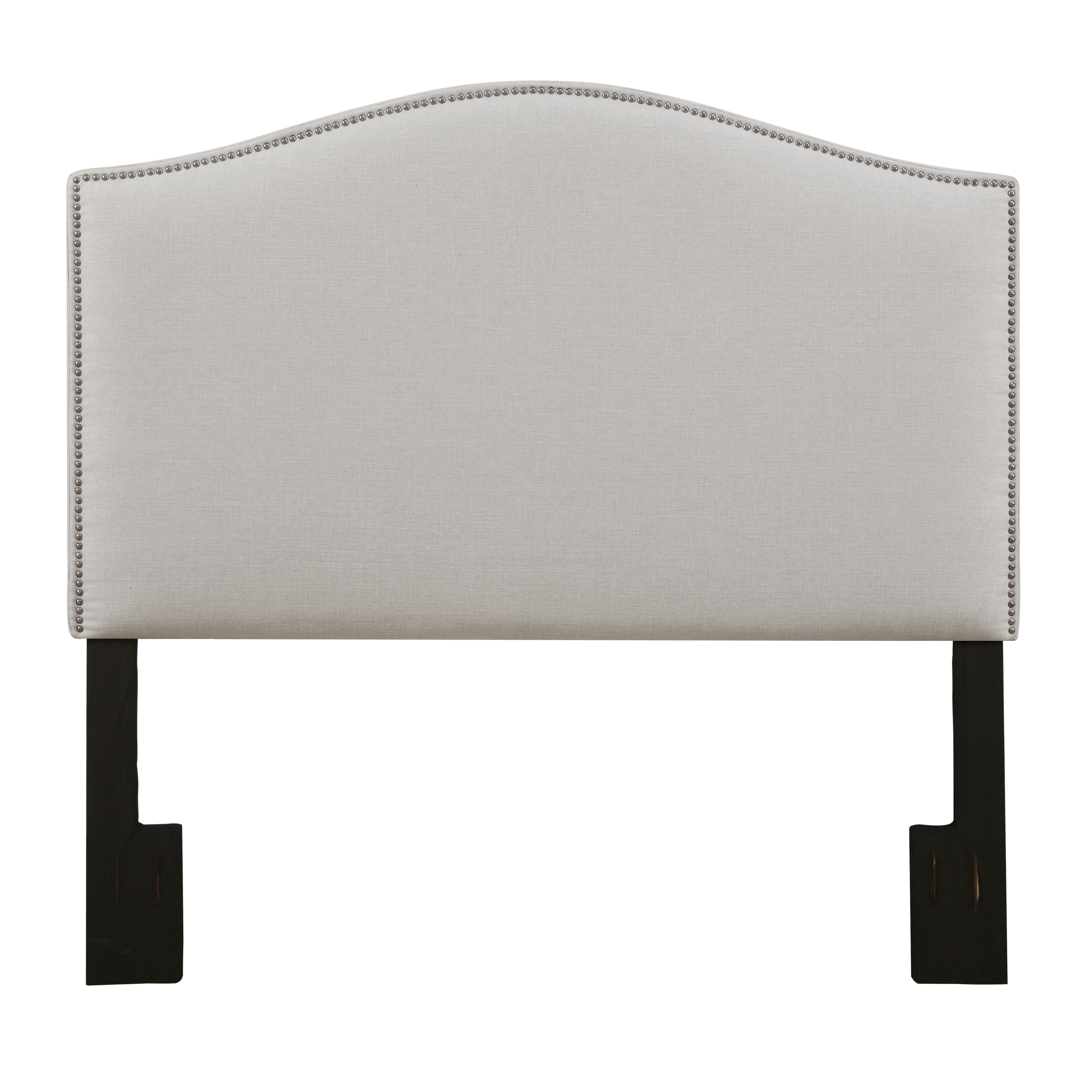 Queen/Full Upholstered Headboard in Linen - Walmart.com