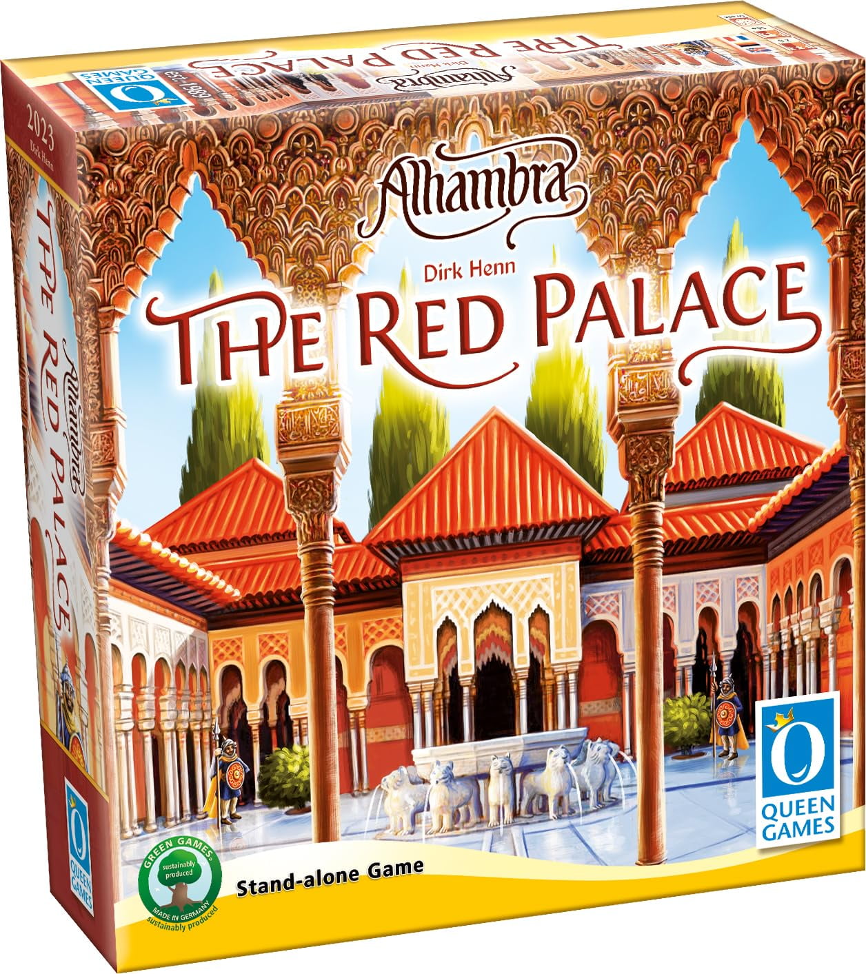 Queen Games - 10773 - Alhambra The Red Palace - Walmart.com