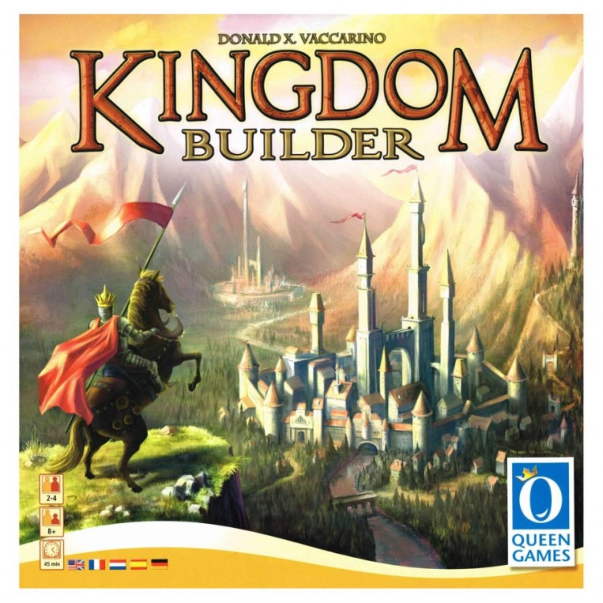 Queen Games 60832F Kingdom Builder Board Game - Walmart.com