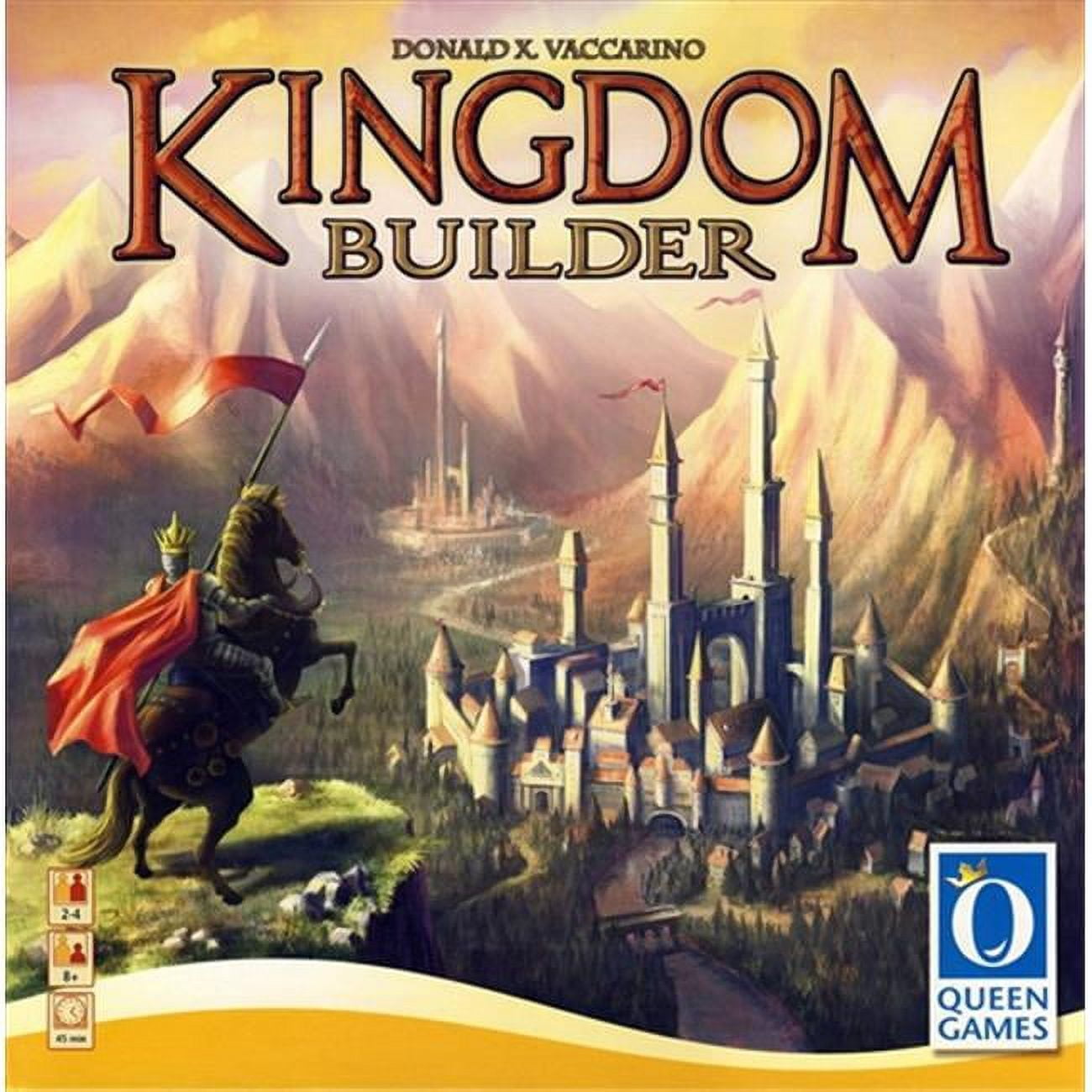 Queen Games 60832F Kingdom Builder Board Game - Walmart.com