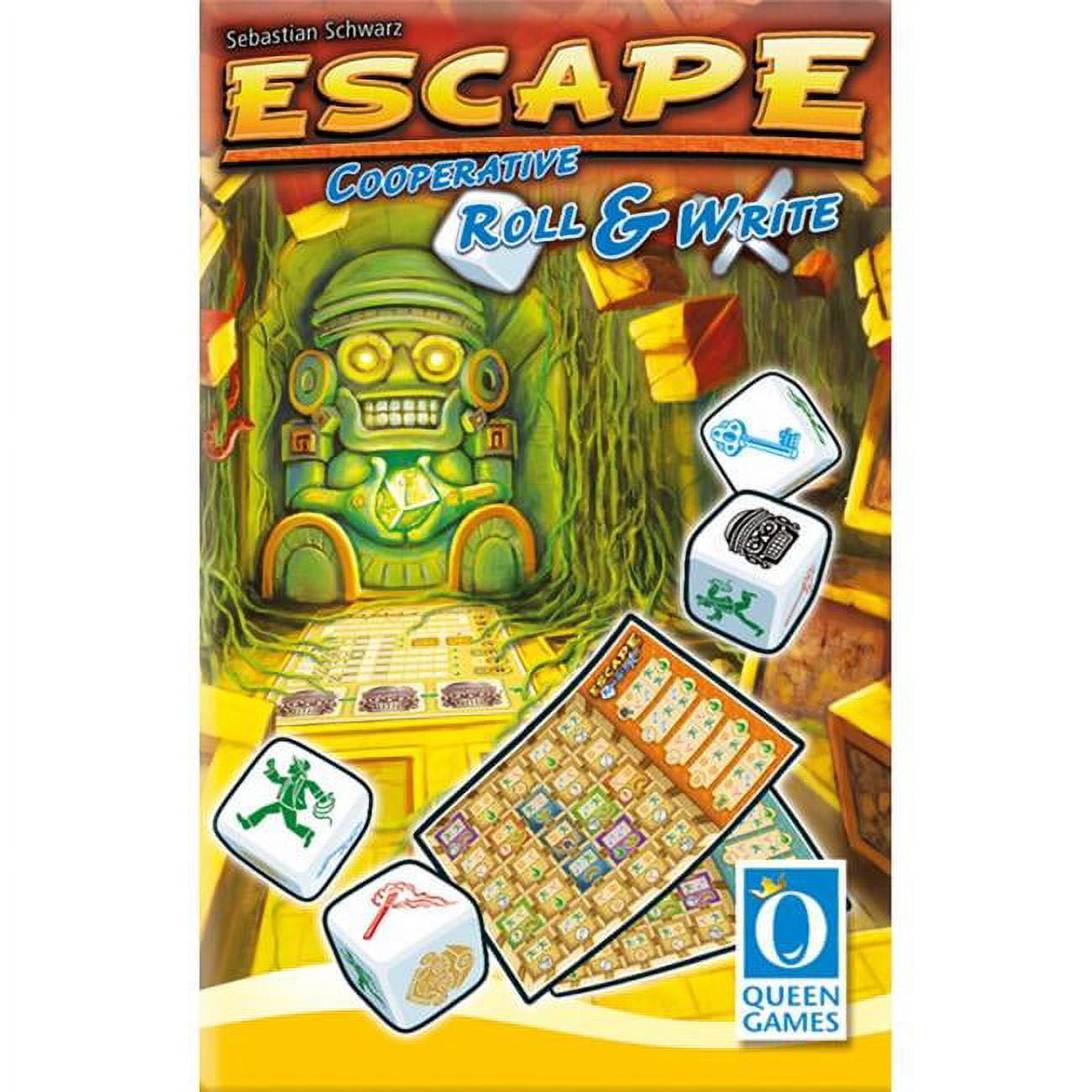 Queen Games Escape Roll & Write Board Game - Walmart.com