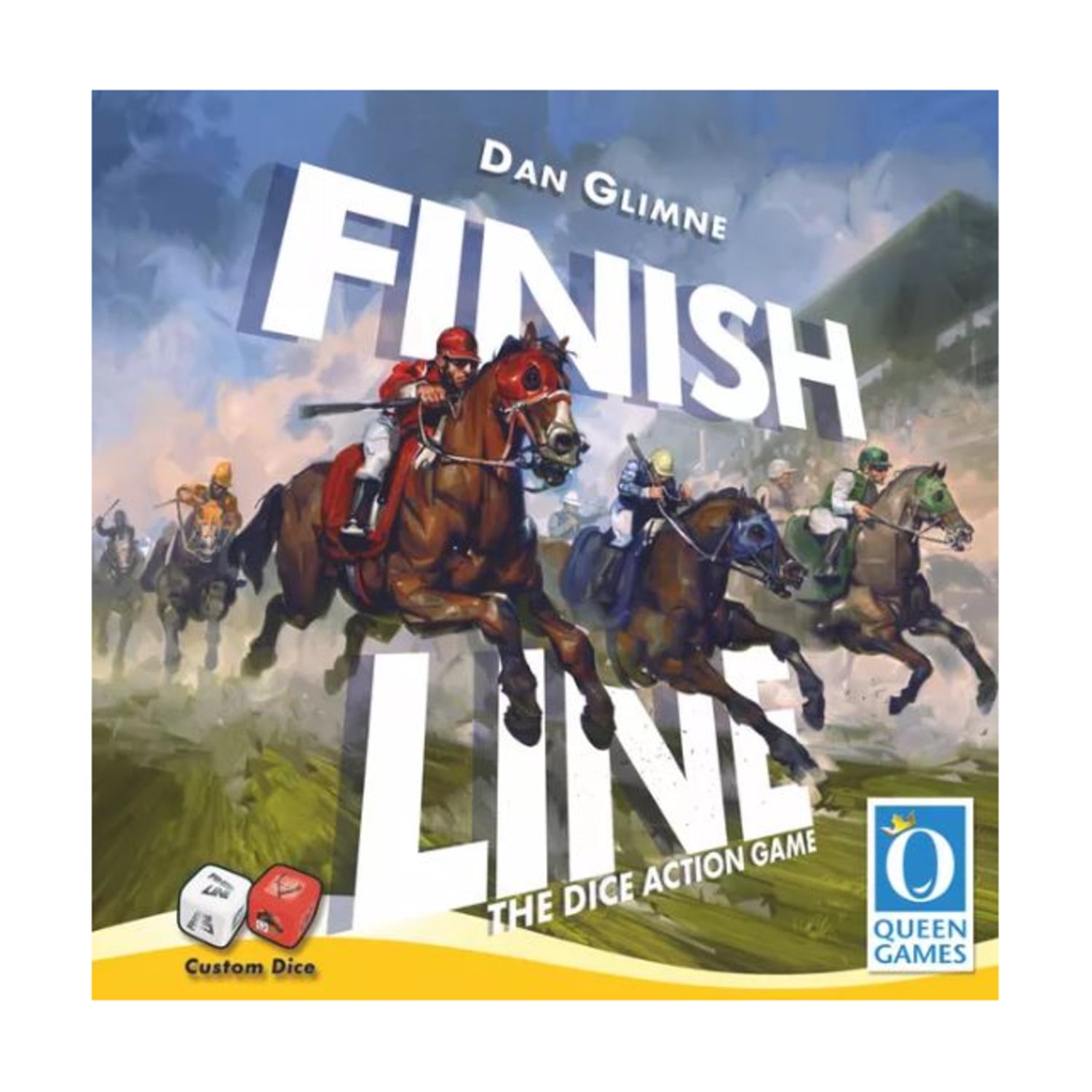 Queen Games Finish Line Board Game - Walmart.com
