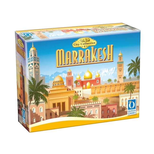 Queen Games Marrakesh Board Game, Strategic Play, 2-4 Players, Ages 14 ...