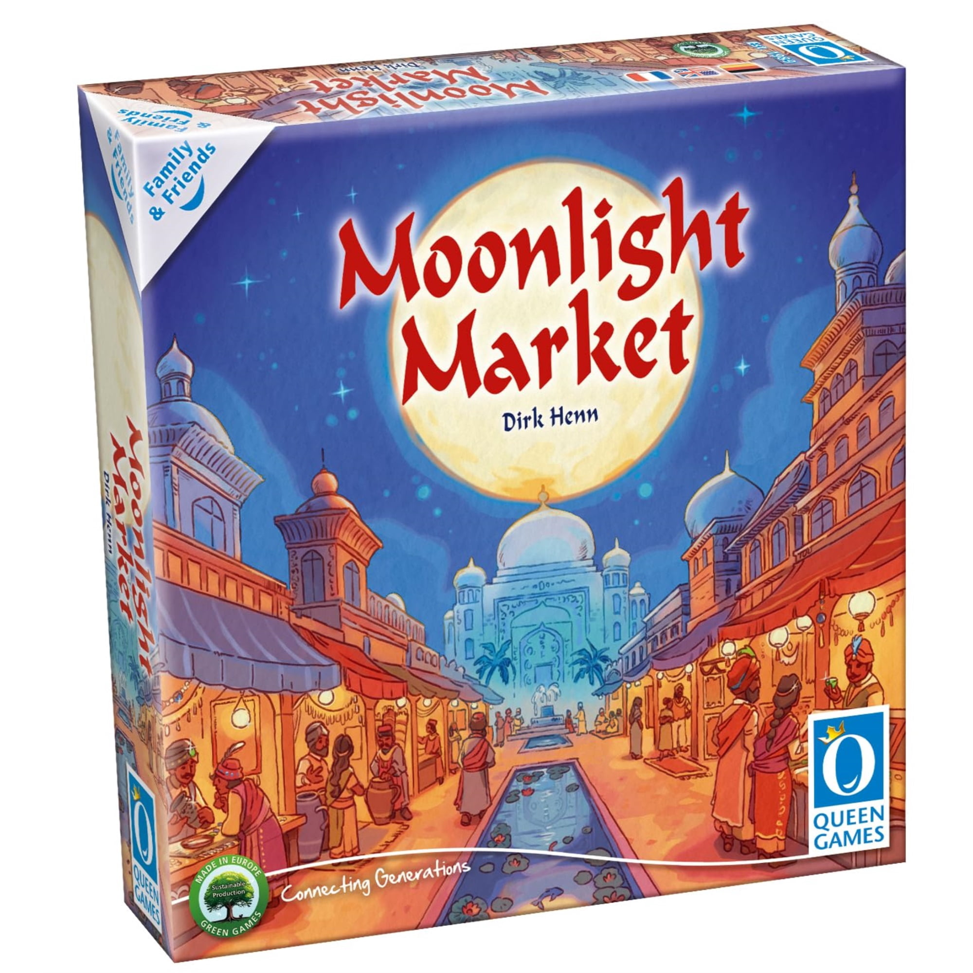 Queen Games 10852 - Moonlight Market (DE, US, FR) - Walmart.com