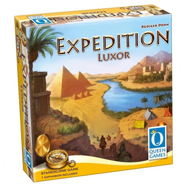 Queen Games QNG10382 Expedition Luxor Board Game - Walmart.com