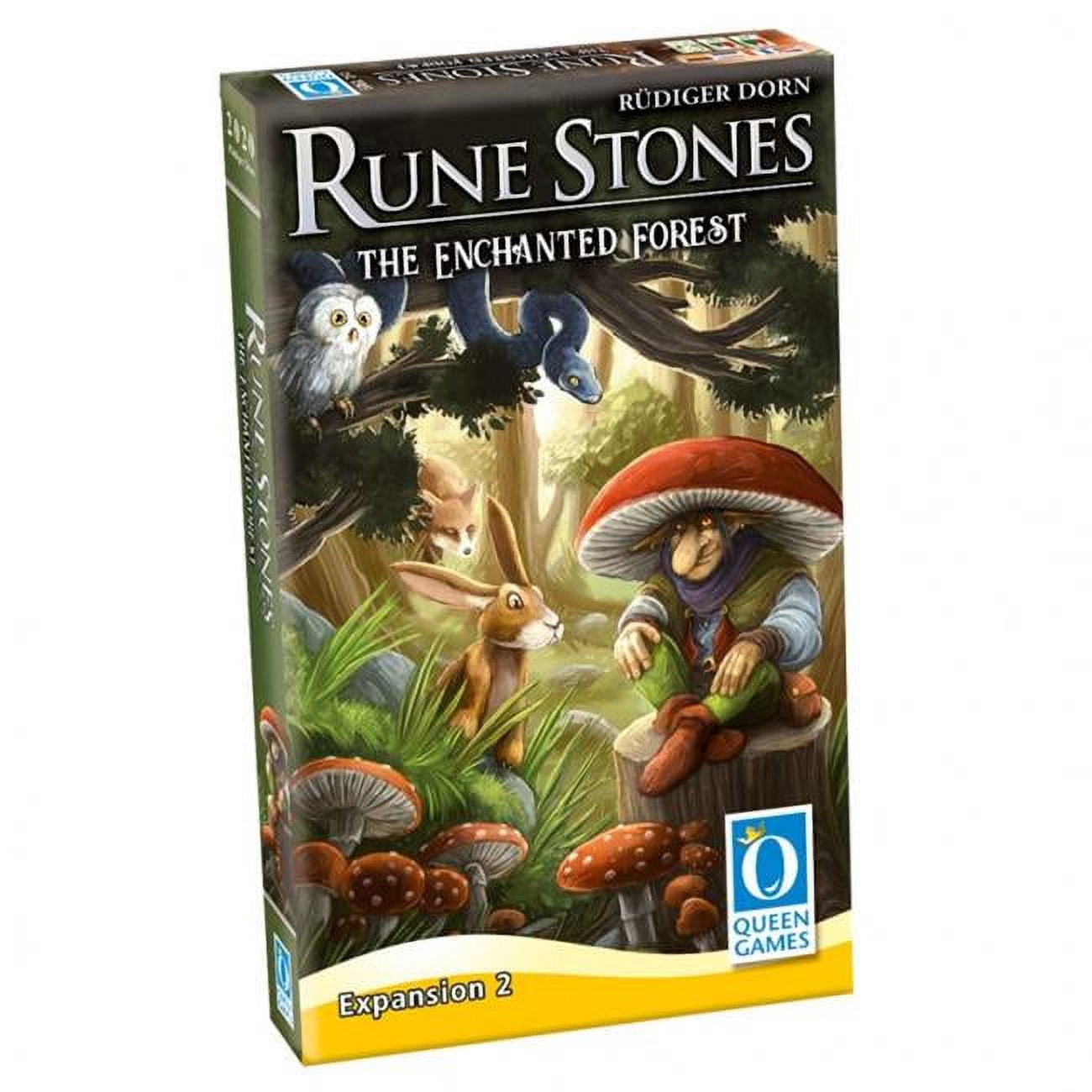 Queen Games QNG20272 The Enchanted Forest Rune Stones Board Game ...