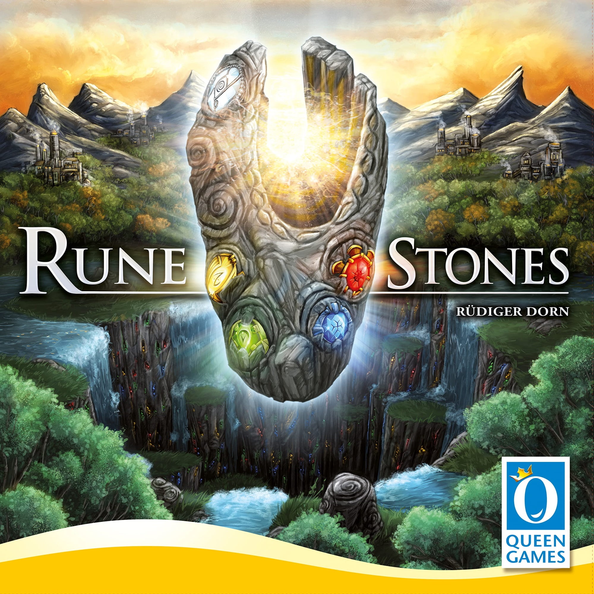 Queen Games Rune Stones Board Game - Walmart.com