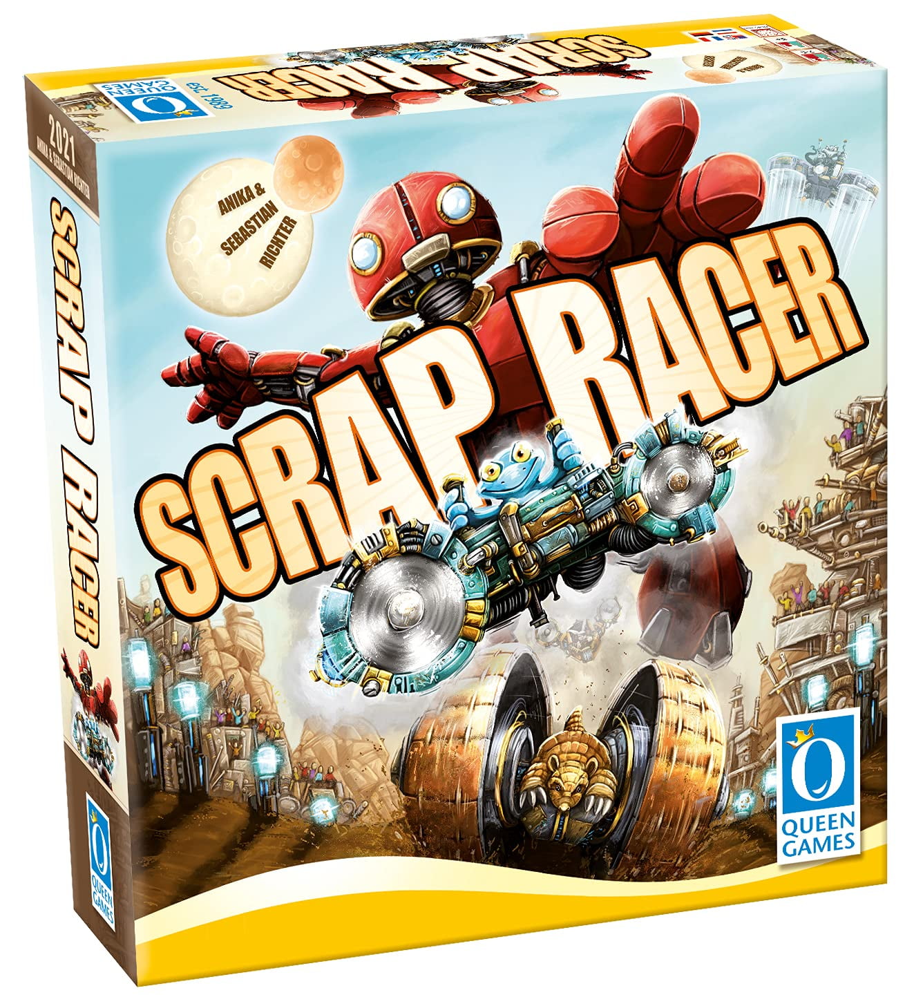 Queen Games Scrap Racer Board Game - Walmart.com