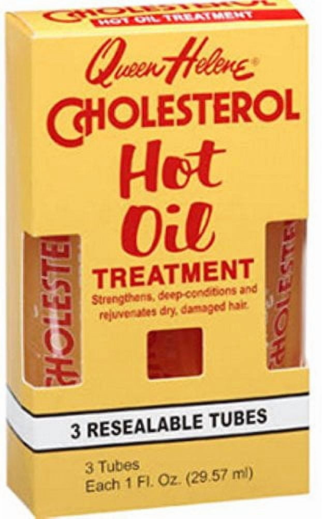 Queen Helene Cholesterol Hot Oil Treatment, 3 Count - Walmart.com