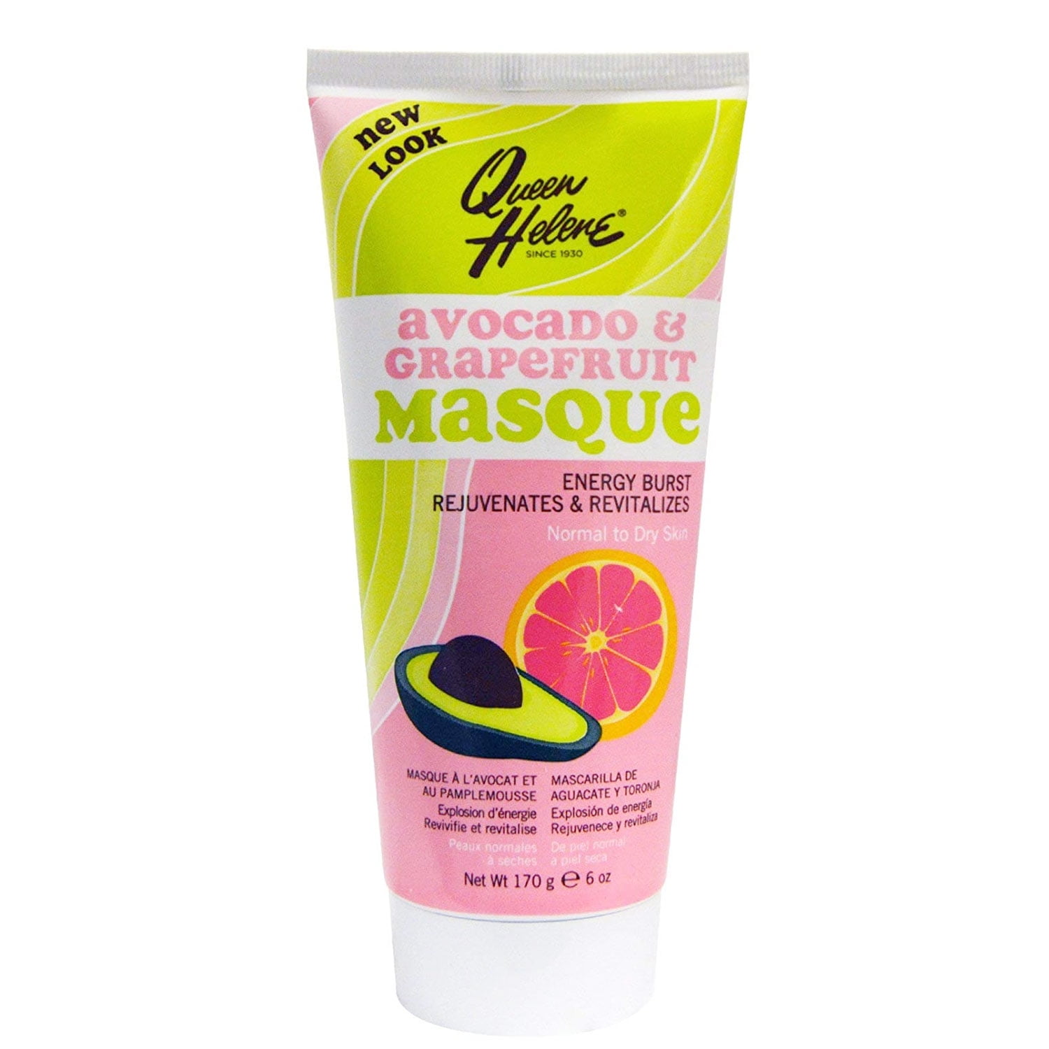 Queen Helene Masque Avocado And Grapefruit, 6 Oz., Pack of 12 - Walmart.com