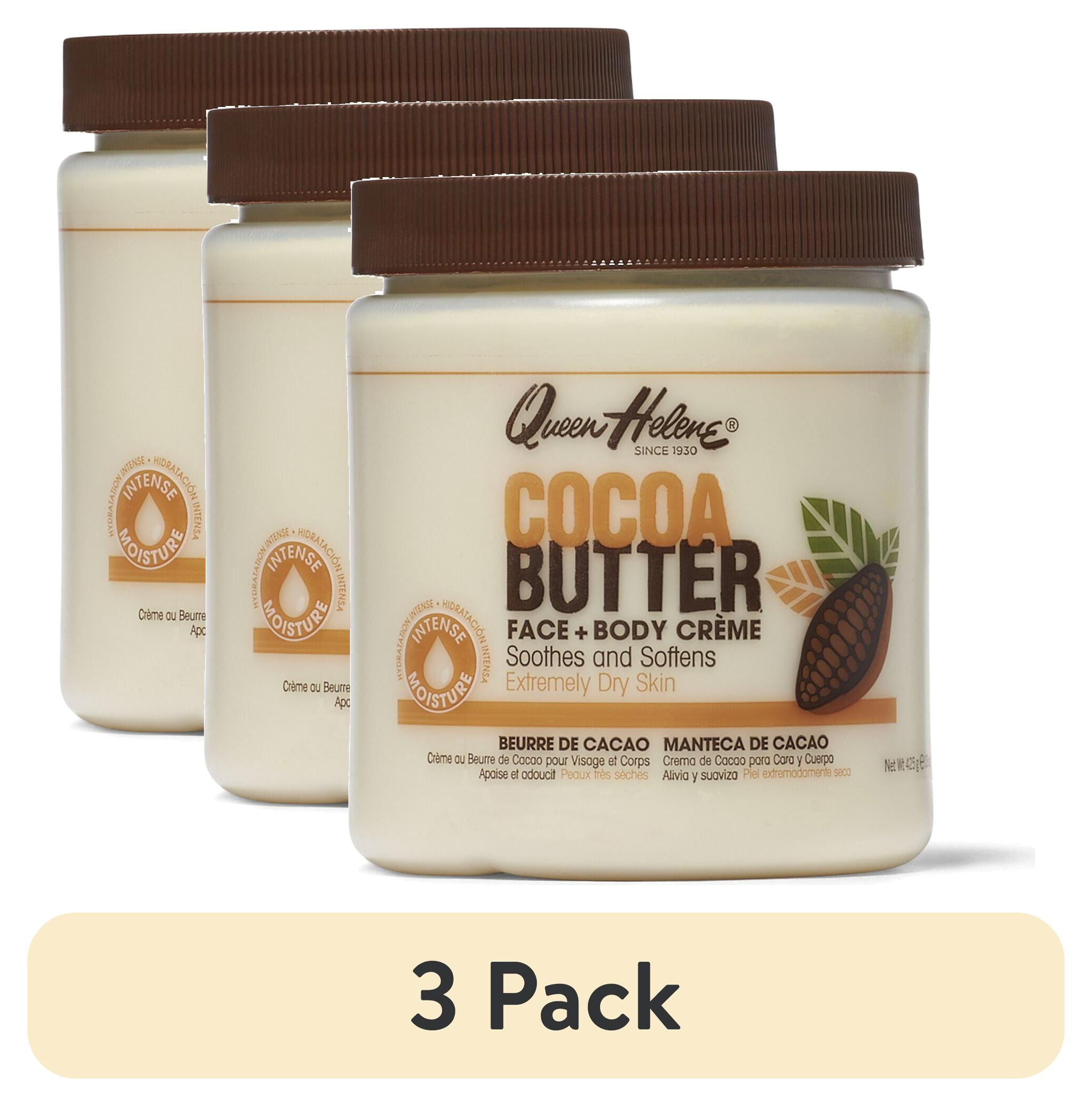 (3 pack) Queen Helene Natural Cocoa Creme, Cocoa Butter, 15 Ounce ...