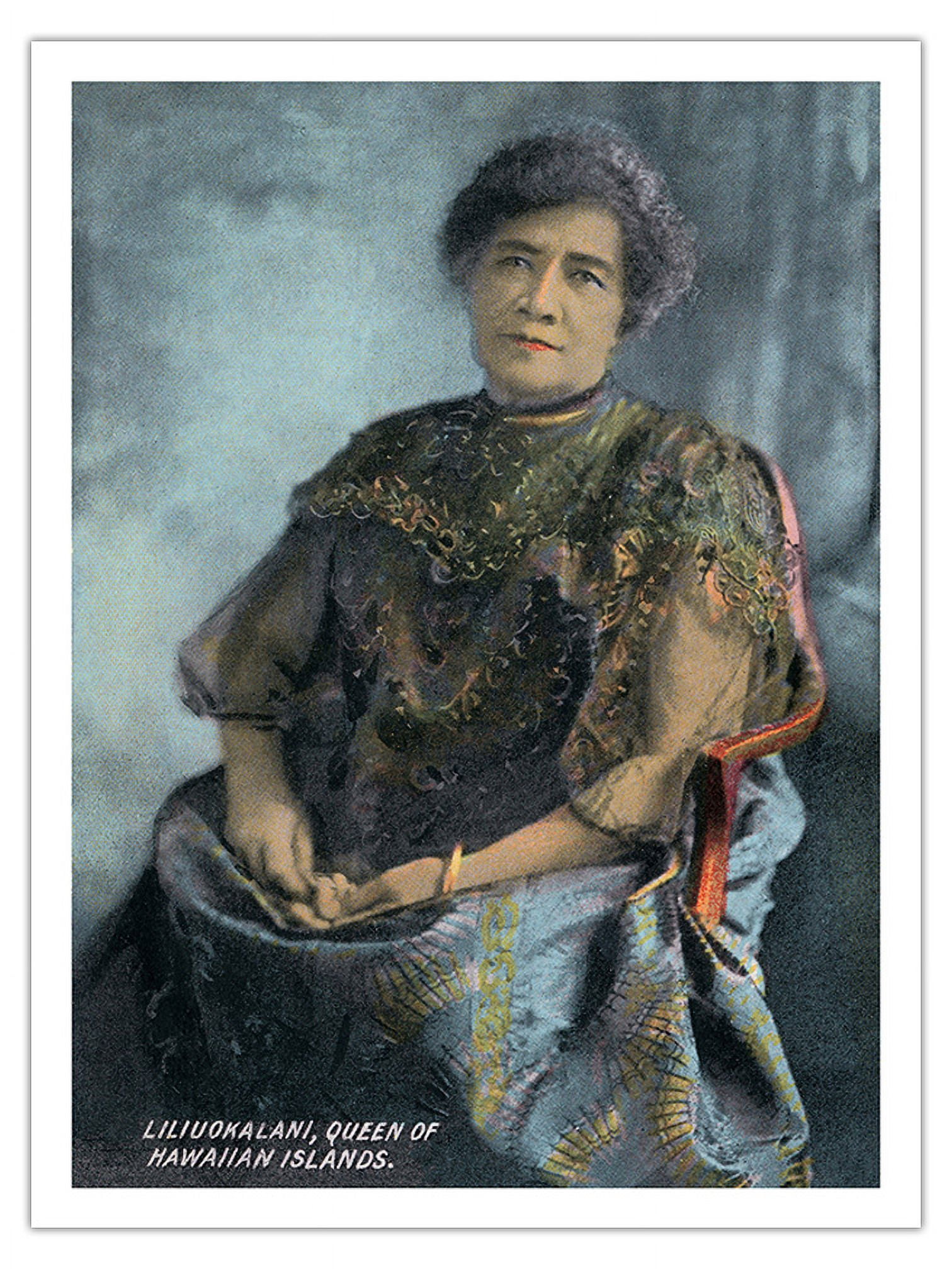 Queen Lili'uokalani (Liliuokalani) of Hawai’i (1838-1917) - Island ...