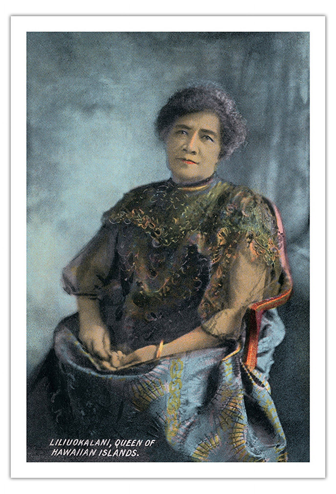 Queen Lili'uokalani (Liliuokalani) of Hawai’i (1838-1917) - Island ...