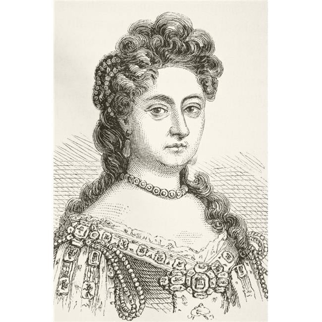 Queen Mary II of England 1662 To 1694, Wife of King William III From ...