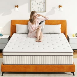 Hcore Full Size Memory Foam Mattress 8 Inch Bed in a Box Bamboo Charcoal Infused Gel Foam Cooling Medium Firm Mattress Breathable No Box Spring Needed Walmart