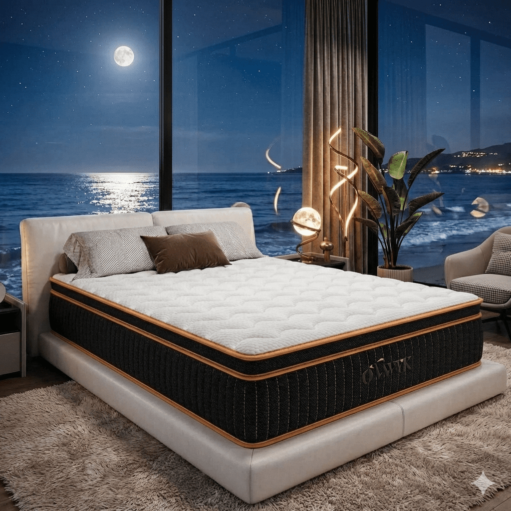 Queen Mattress 12 inch, CARZZI LIFE Queen Size Mattress in a Box, Gel ...