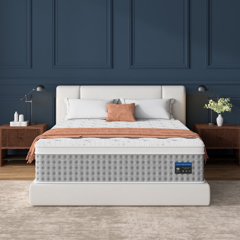 Queen Mattress, 14 Inch Queen Size Mattress in A Box, Memory Foam ...