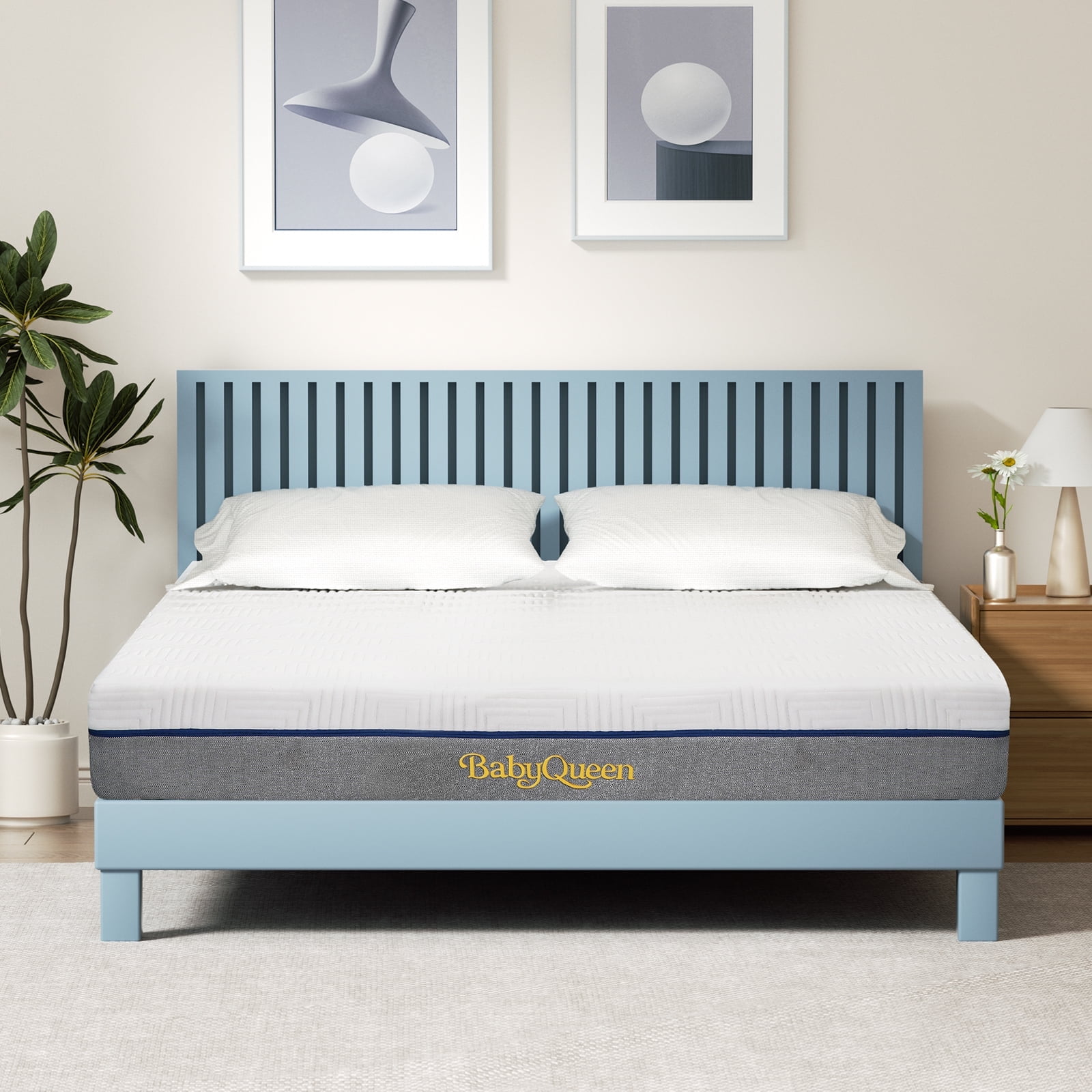 Queen Mattress, Babyqueen 12 inch Queen Size Memory Foam Mattress in ...