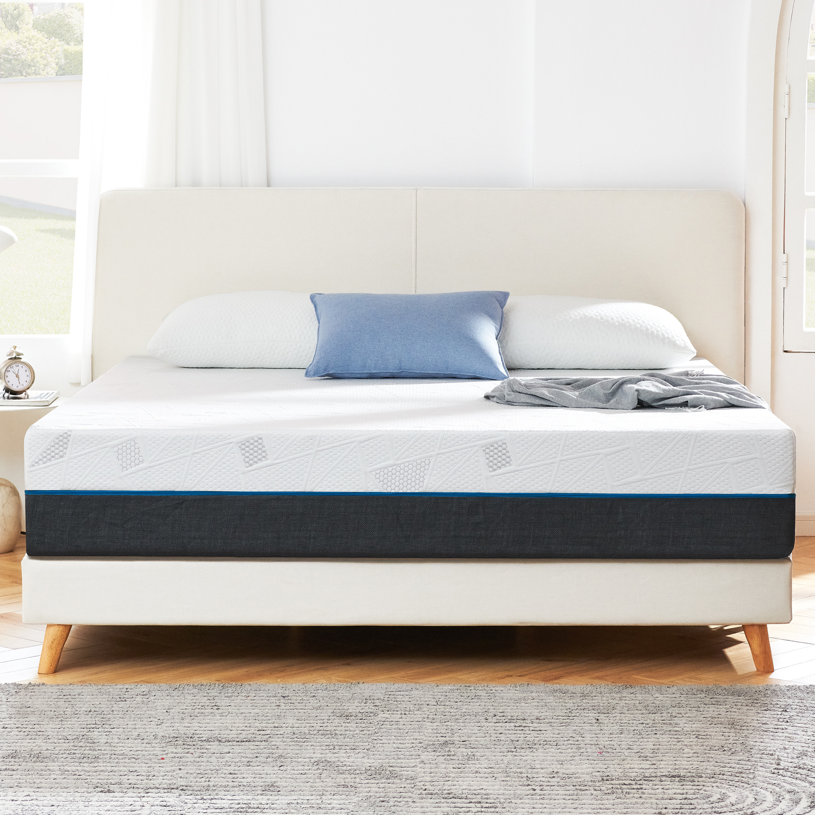 CorLiving Deluxe 10" Memory Foam Mattress - Walmart.com