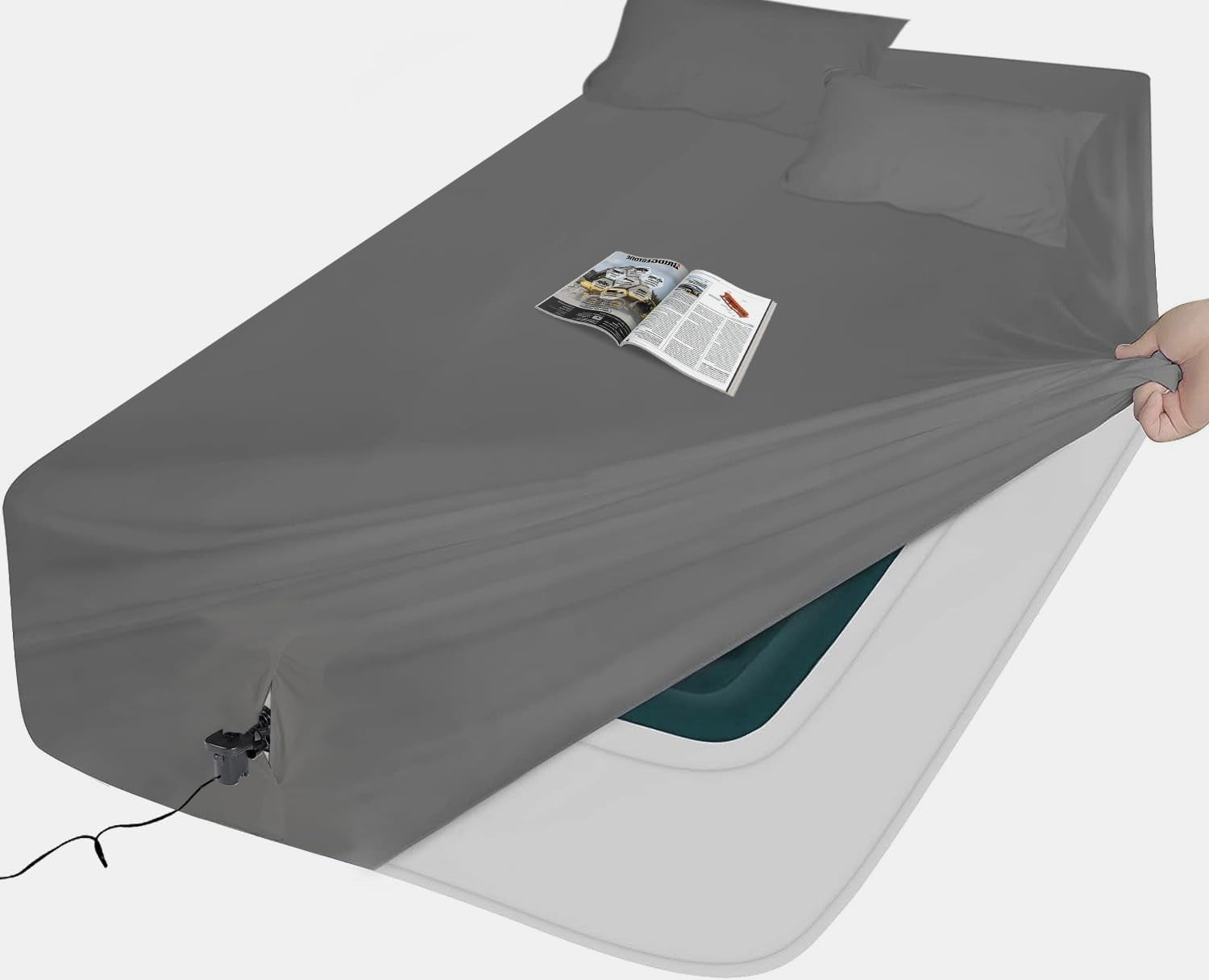 Queen Mattress Sheets - 3 Pieces Queen Sheets Sets 16 to 23 inch ...