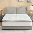 Queen Size Mattress bed in a box, Smiaoer 14" Hybrid Memory foam ...