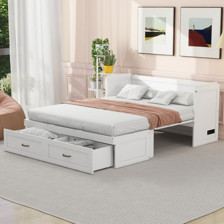 Used queen murphy bed store