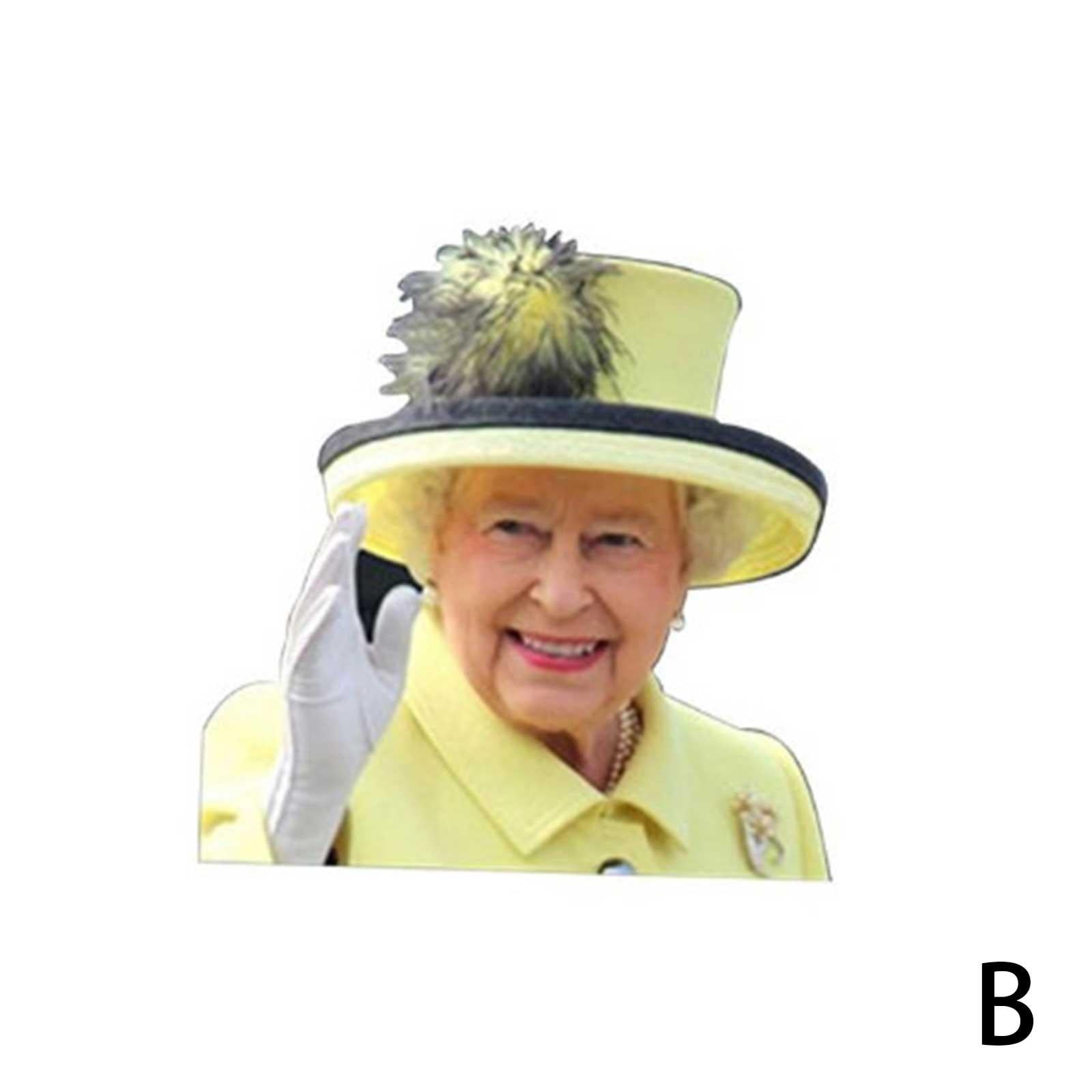 Queen Of England Car Window Decal Waterproof Personalized Car Sticker ...