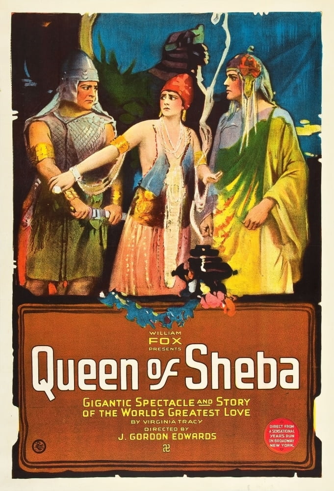 Queen Of Sheba Center: Betty Blythe 1921 Movie Poster Masterprint (24 x ...