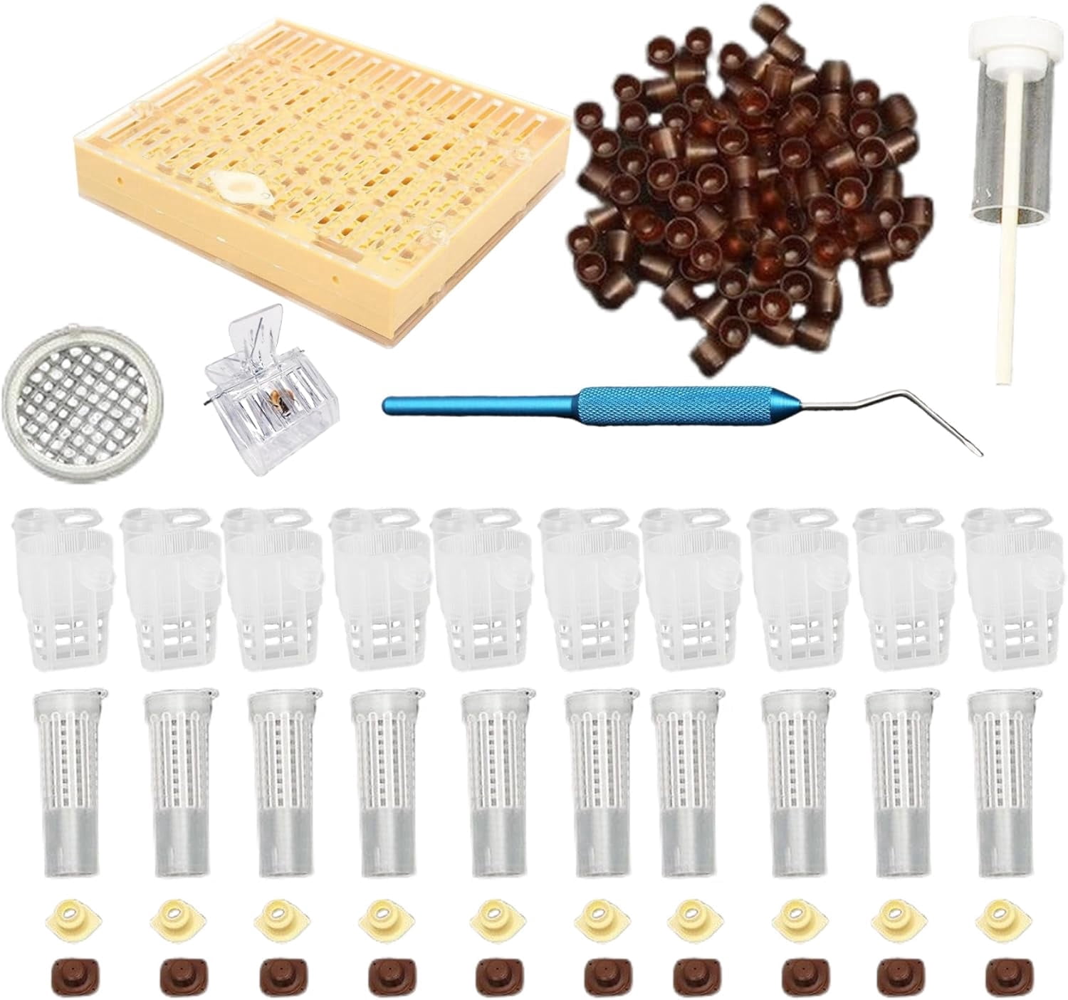 Queen Rearing Kit Complete Beekeeping Starter Kit -Tools Excluder ...