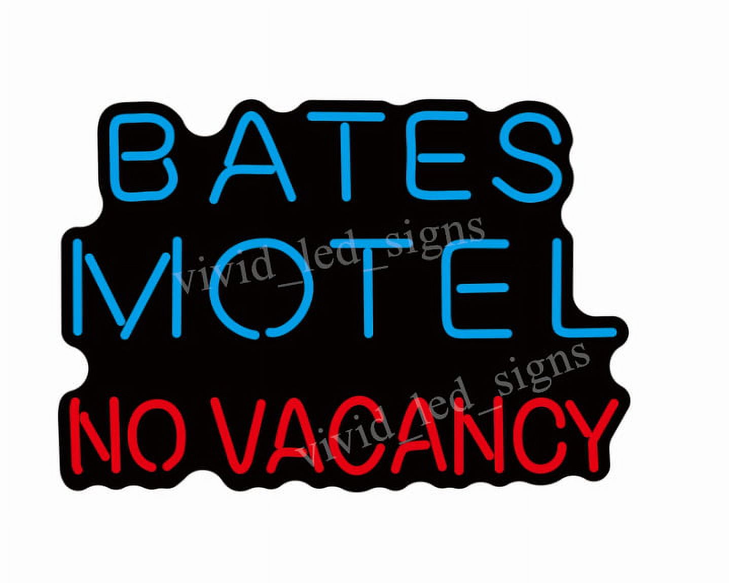Bates Motel Neon Signs Novelty Lighting
