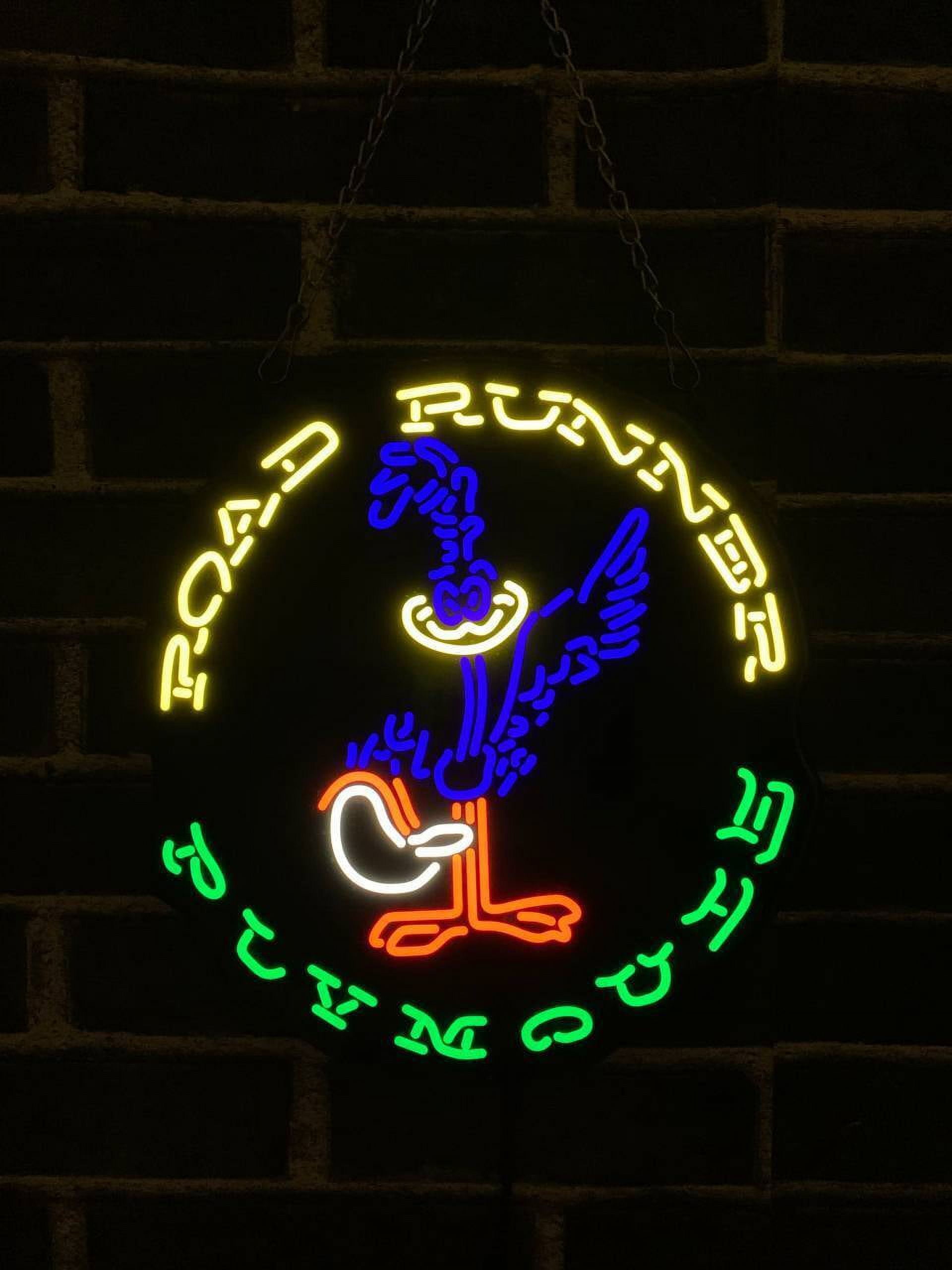 Queen Sense 10" Plymouth Road Runner Vivid LED Neon Sign Light Lamp ...