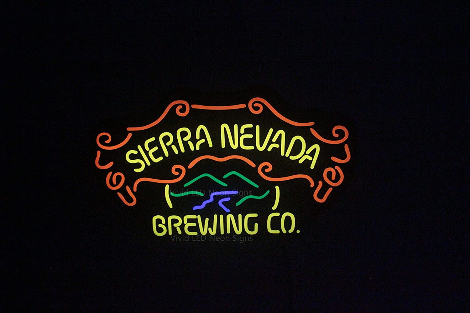 Queen Sense 10" Sierra Nevada Brewing Co Vivid LED Neon Sign Light Lamp ...