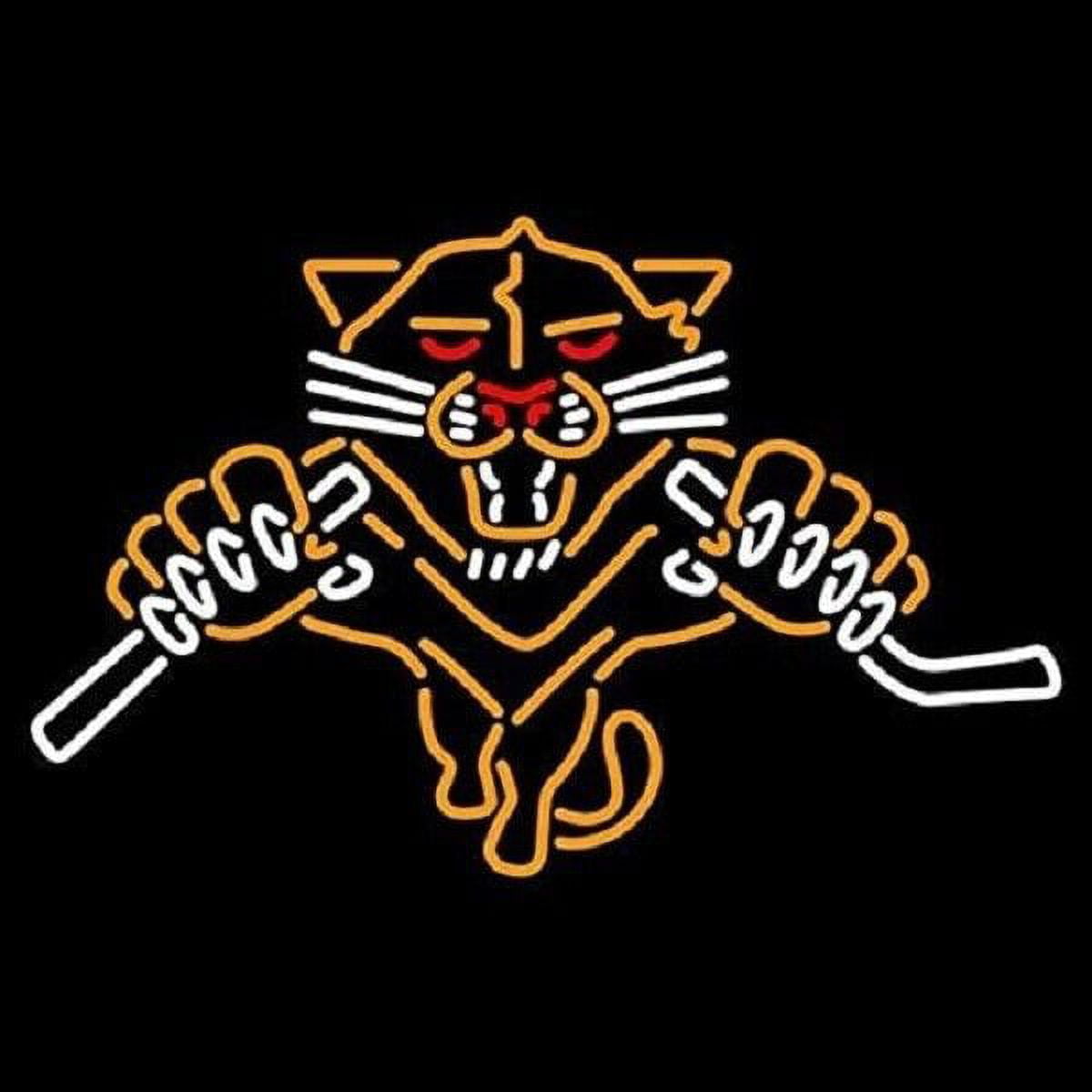 Queen Sense 10" Vivid For Floridas Sports Team Panthers LED Sign Neon ...