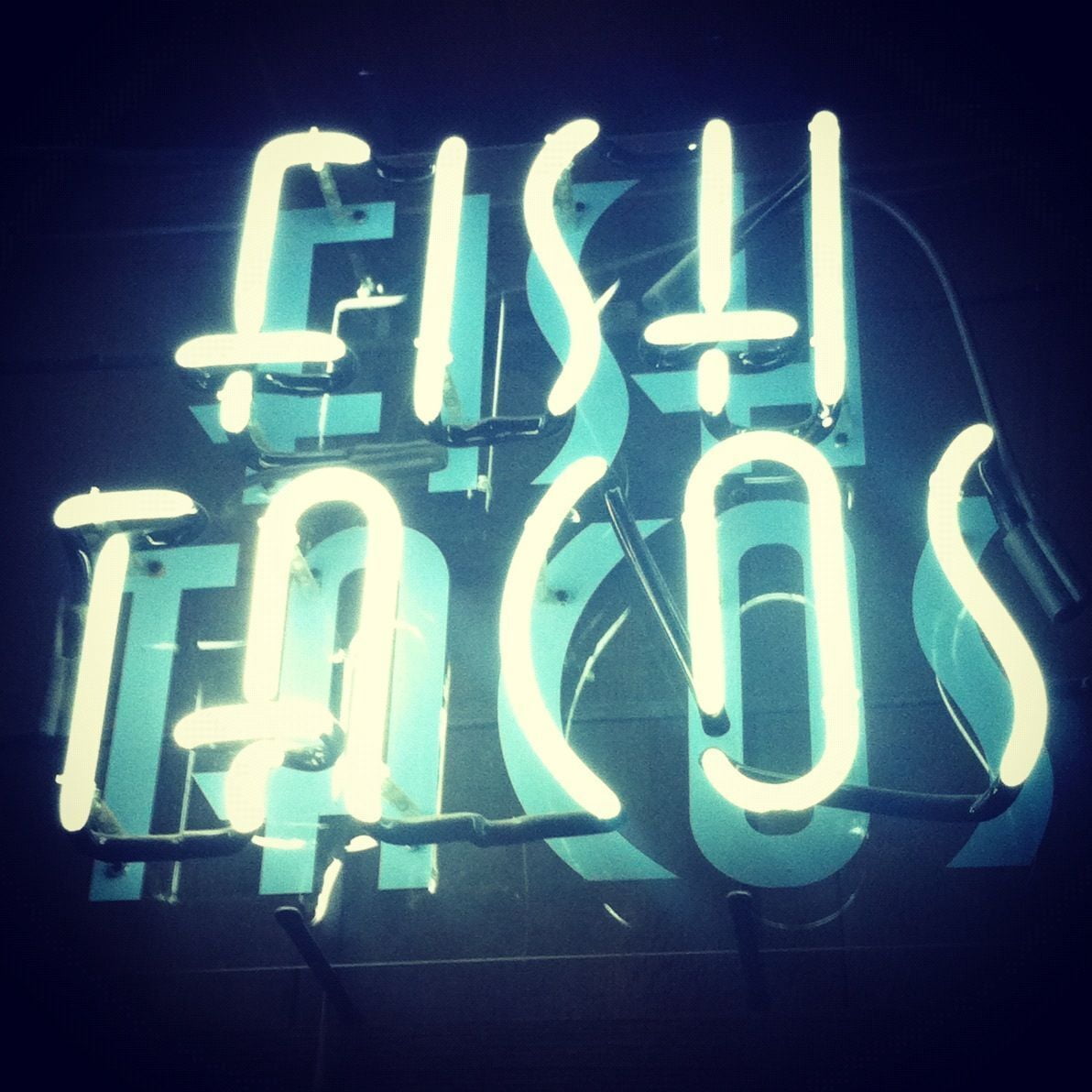 Queen Sense 14" Custom Fish Tacos Neon Sign Acrylic Man Cave Beer Pub ...