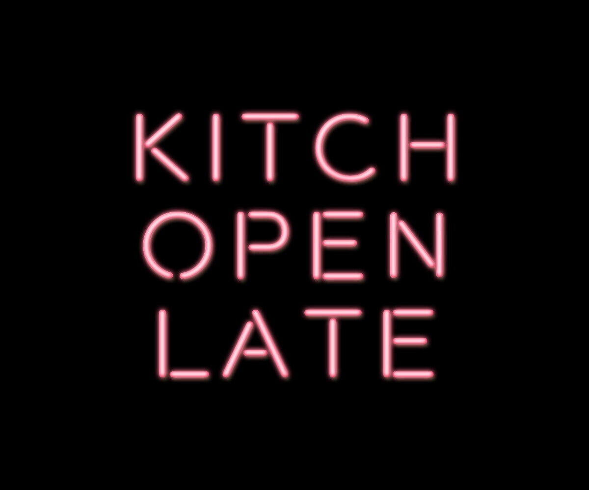 Queen Sense 14" Custom Kitch Open Late Neon Sign Acrylic Man Cave Beer ...