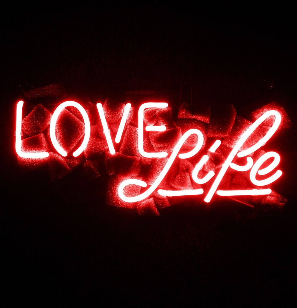 Queen Sense 14" Custom Love Life Neon Sign Acrylic With Dimmer Man Cave ...